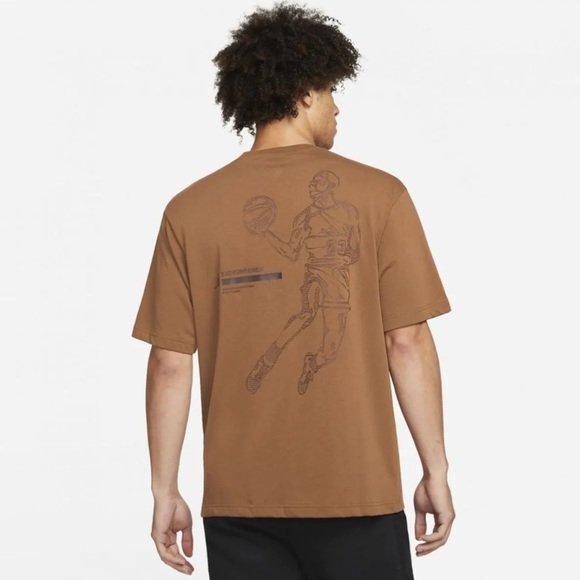 Nike | Shirts | Mens Nike Air Jordan 23 Engineered Tshirt Pecan Brown ...